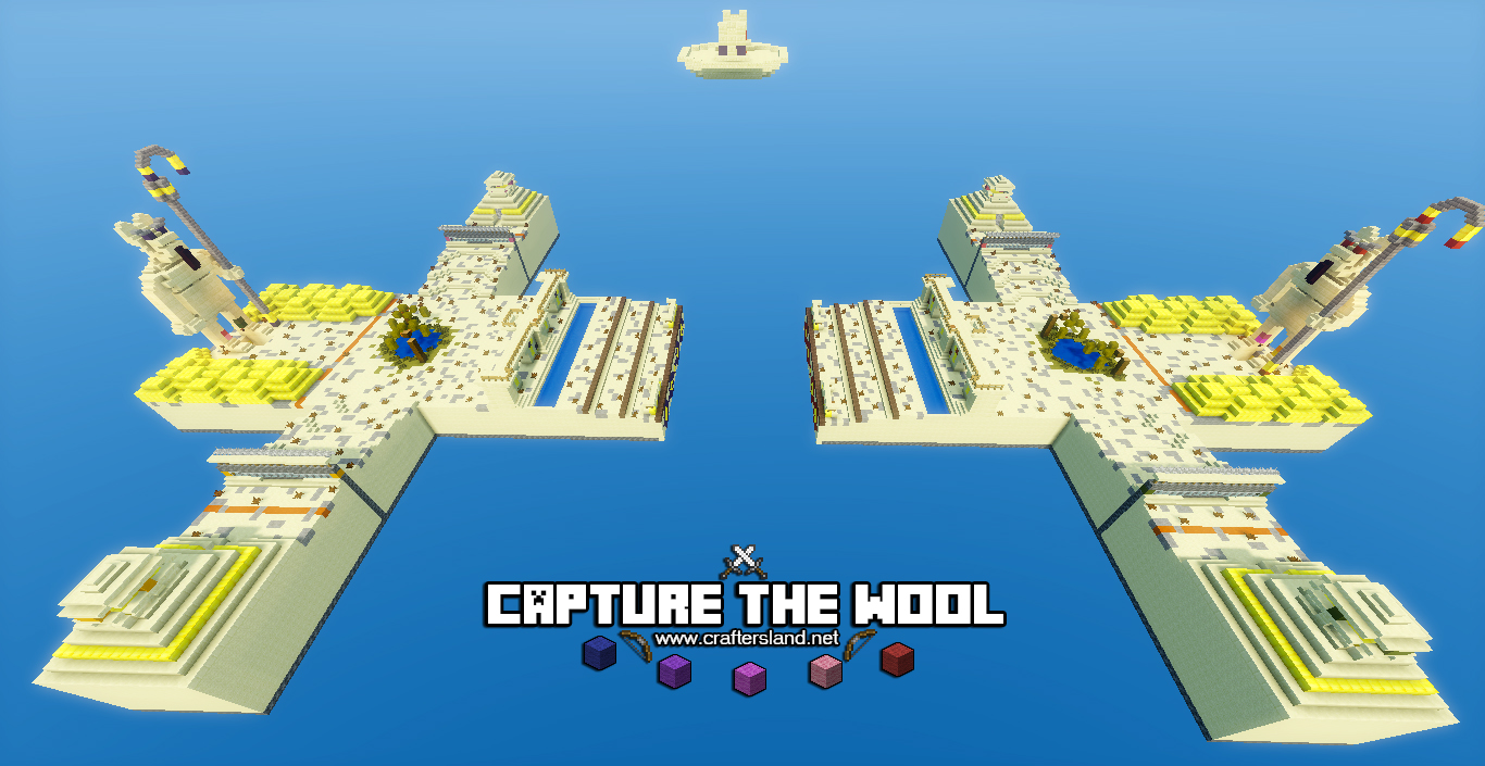 Capture The Wool Custom Maps by CraftersLand - PC Servers - Servers: Java Edition - Minecraft ...